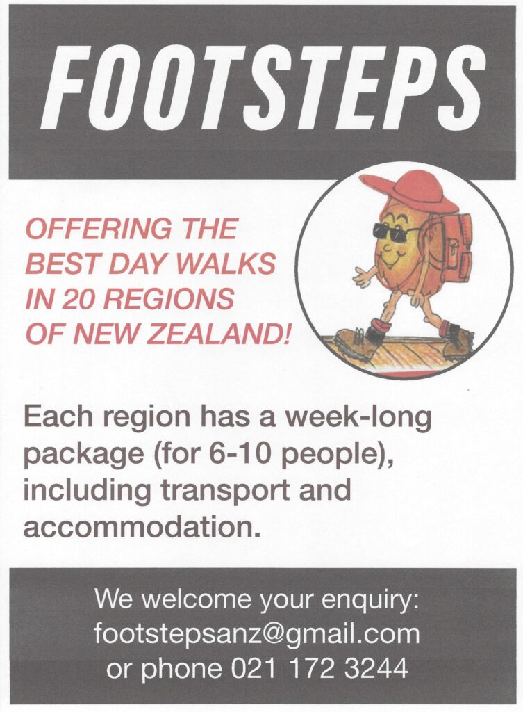 Homepage - Footsteps Walking Club | Walking Community of New Zealand